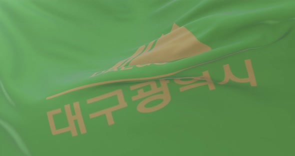 Daegu Flag, South Korea, Motion Graphics | VideoHive