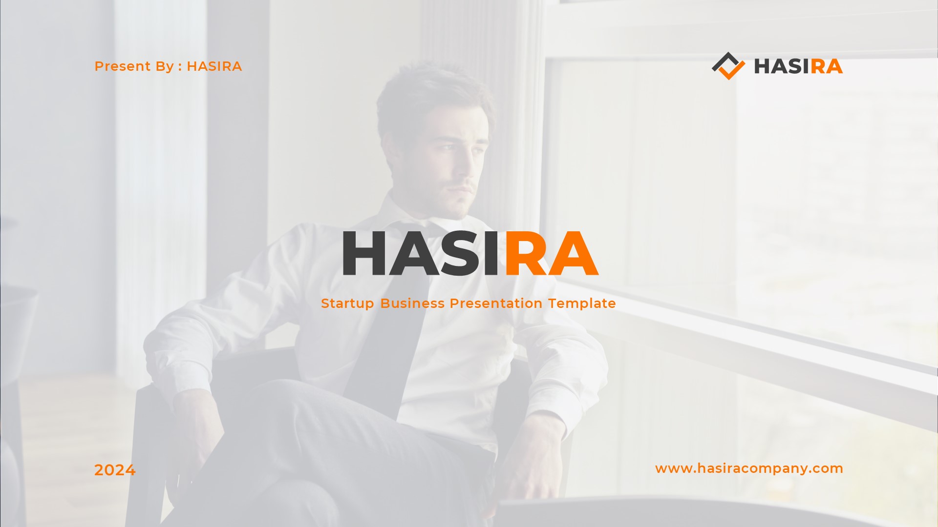 Hasira – Startup Business Keynote Template, Presentation Templates