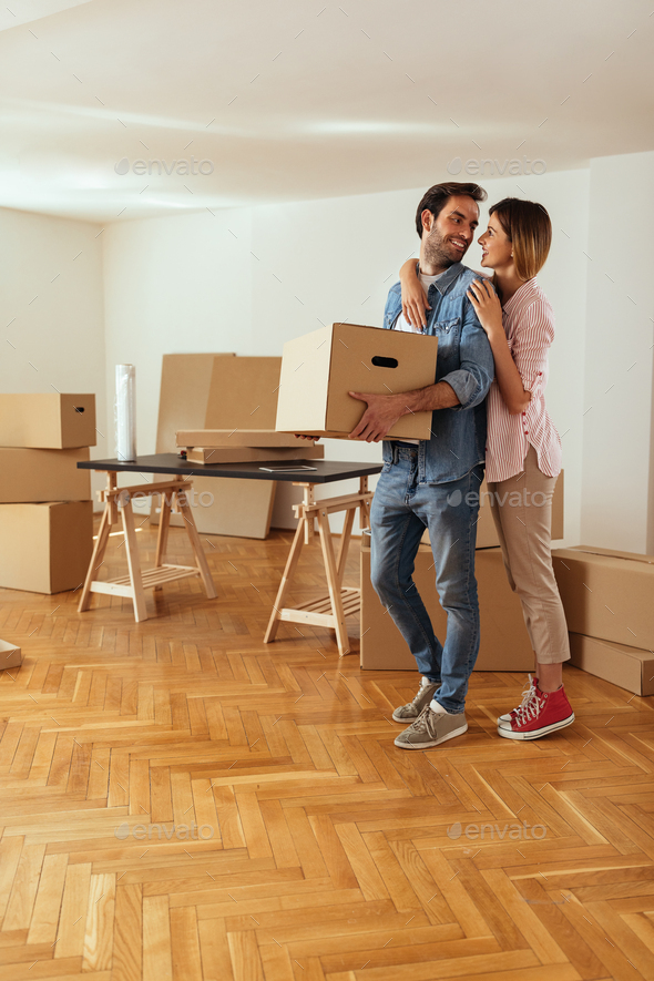 Stepping into their new life together Stock Photo by bernardbodo ...