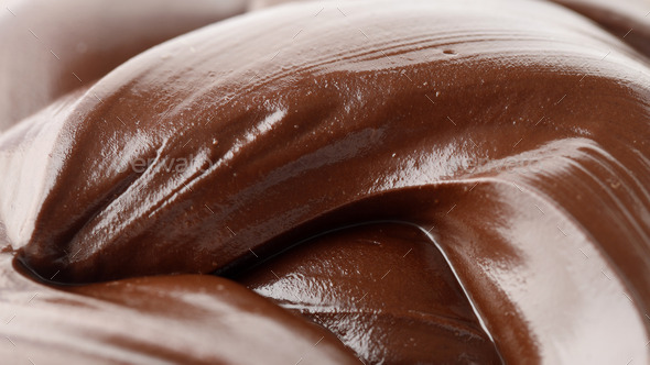 Chocolate Spread Texture as a Food Background. Stock Photo by ...