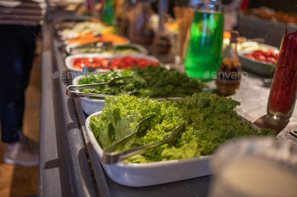 Swedish line in the hotel for buffet line Stock Photo by sweet_elenia