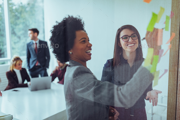 Adding some exciting and fresh ideas to the project Stock Photo by ...