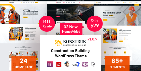 Konstruk - Construction WordPress Theme by rs-theme | ThemeForest
