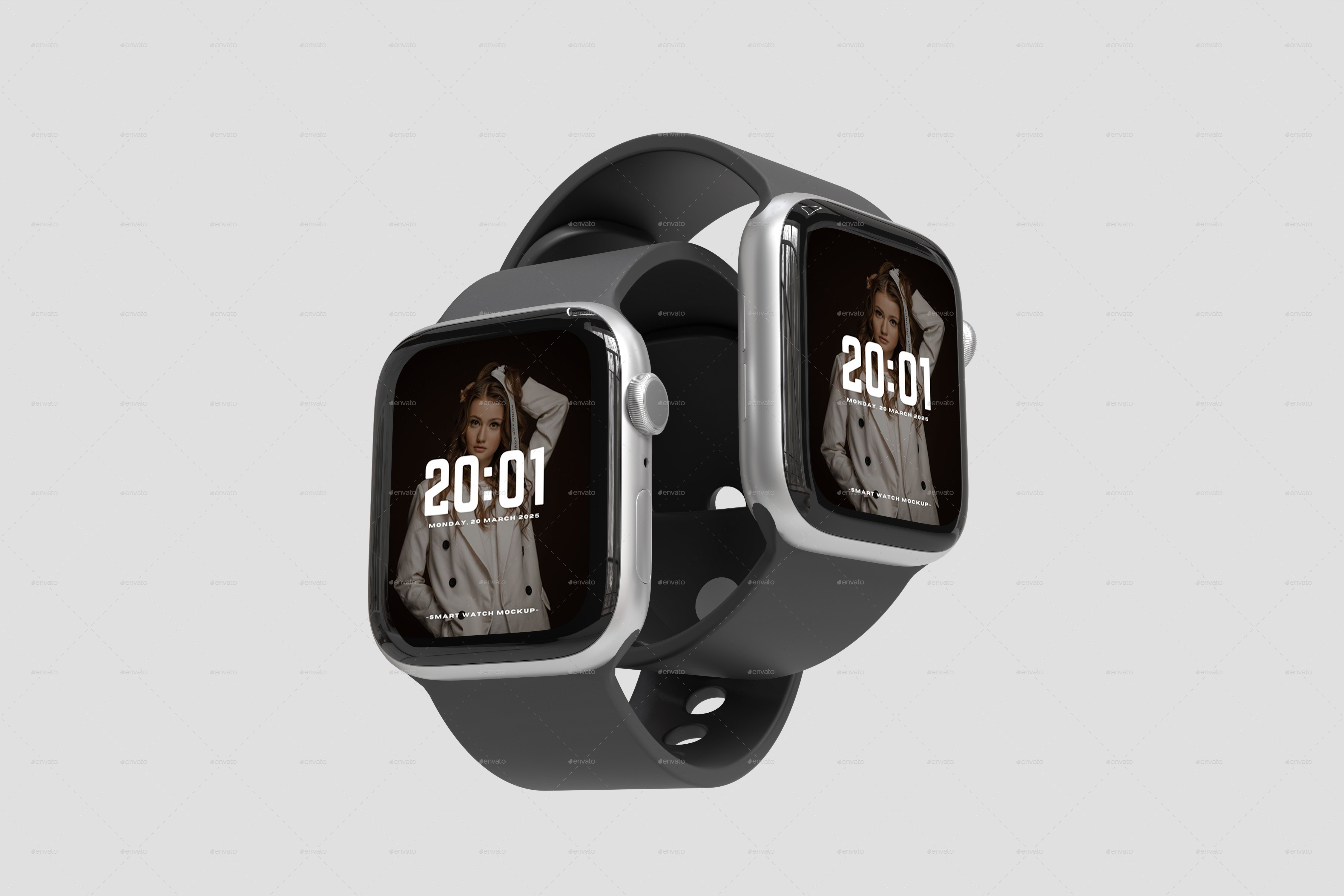 Smartwatch Mockup, Graphics | GraphicRiver