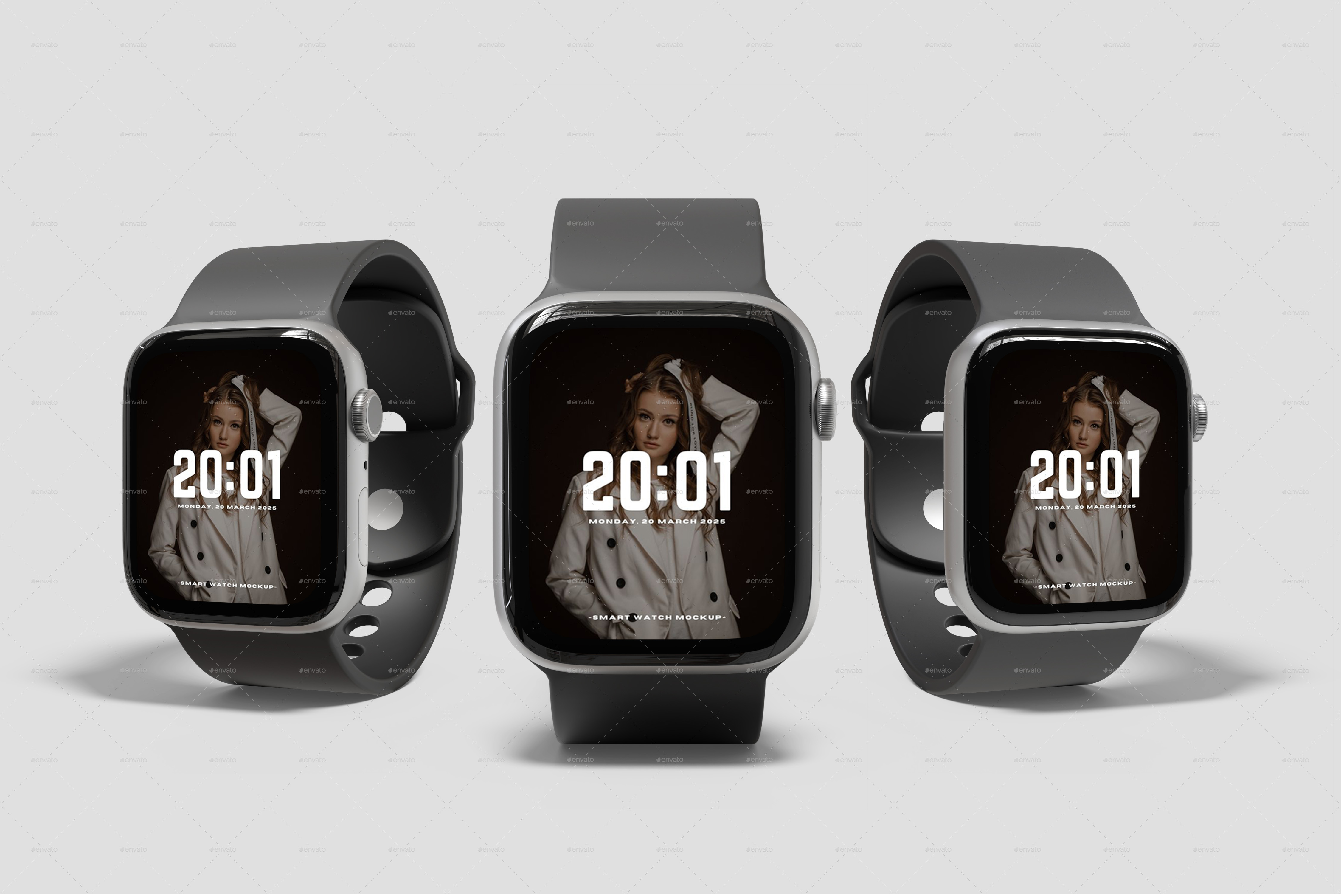 Smartwatch Mockup, Graphics | GraphicRiver