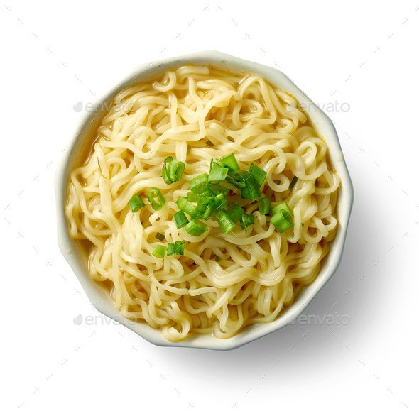 bowl of boiled noodles Stock Photo by magone | PhotoDune