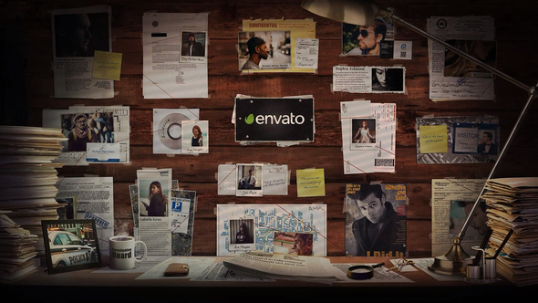 Investigation Board II, After Effects Project Files | VideoHive