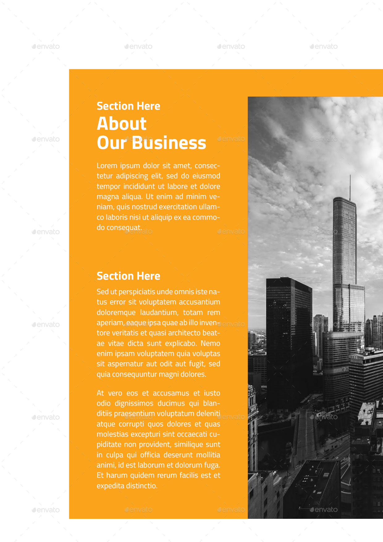 Annual Report Brochure Template, Print Templates | GraphicRiver