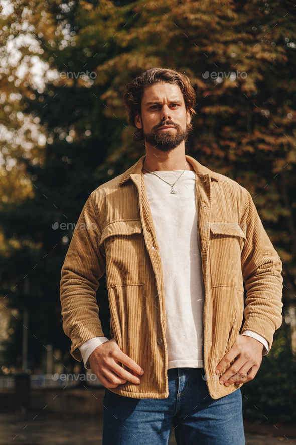 portrait of z generation hipster man, hispanic ethnnicity, good looking ...