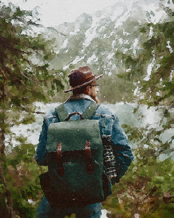 Canvas Oil Painting Photoshop Action, Add-ons | GraphicRiver