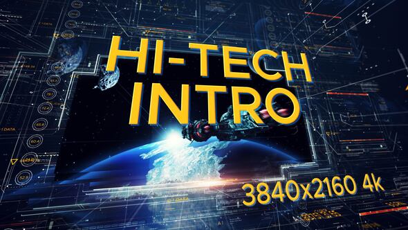 HI-Tech Intro, After Effects Project Files | VideoHive