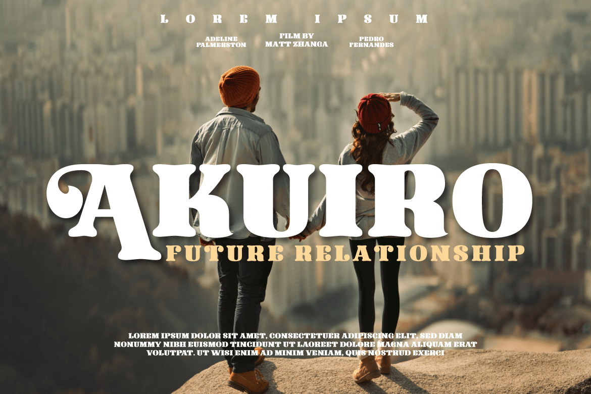 Akahe – Display Classic Font, Fonts | GraphicRiver