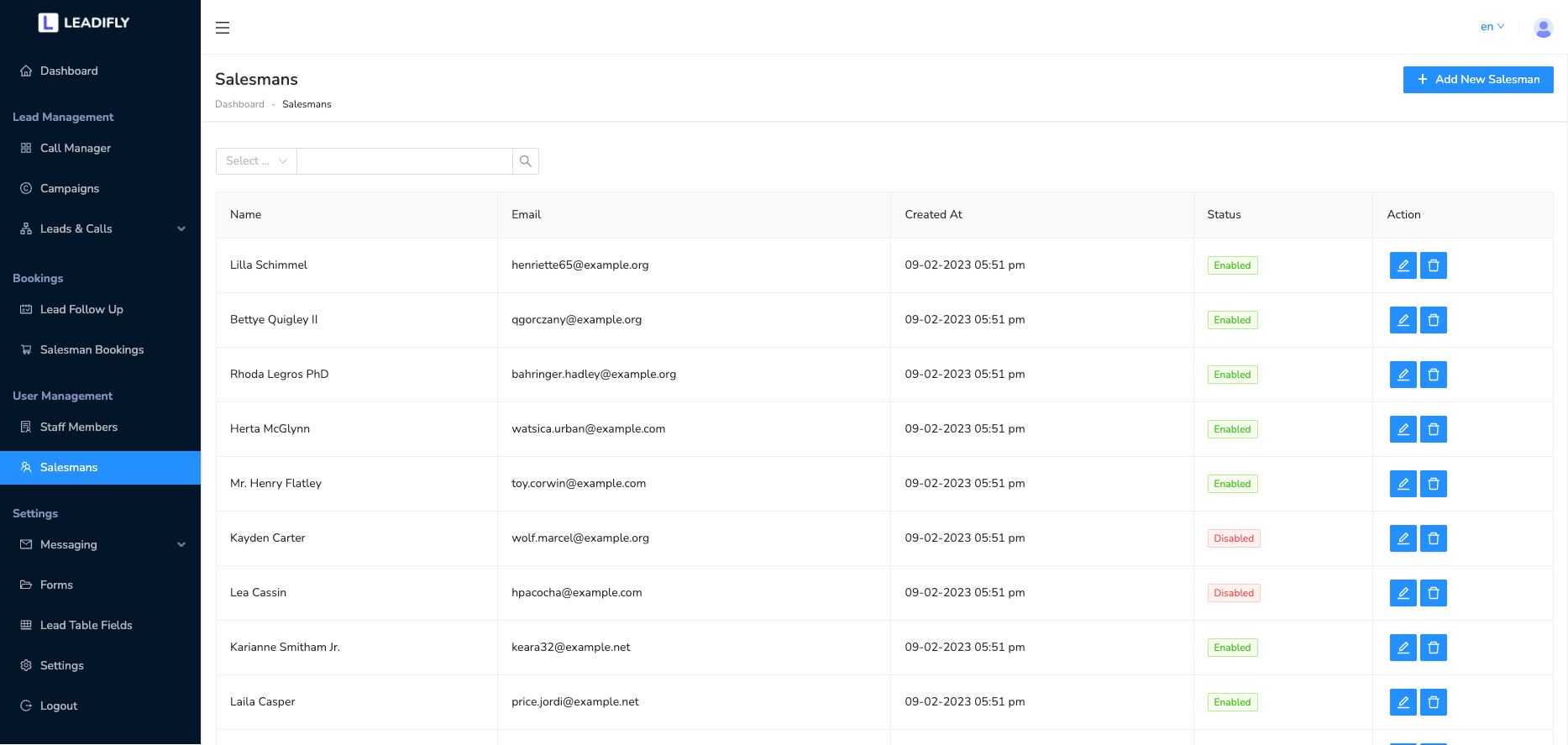 Leadifly - Lead & Call Center CRM by codeifly | CodeCanyon