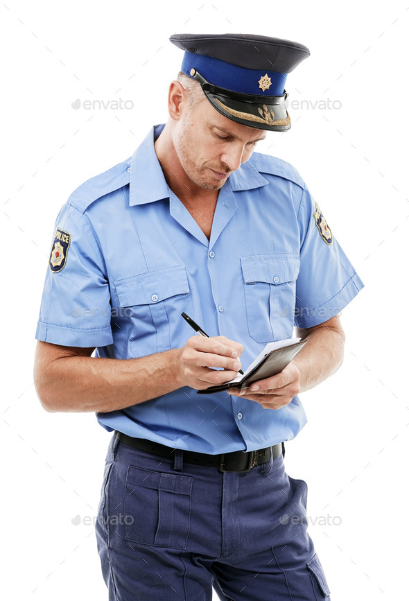 Writing a ticket Stock Photo by YuriArcursPeopleimages | PhotoDune