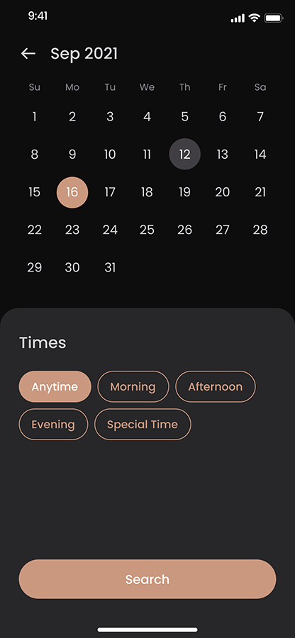 GlamBook - Salon Appointment Flutter App UI Template(Figma Included) by ...