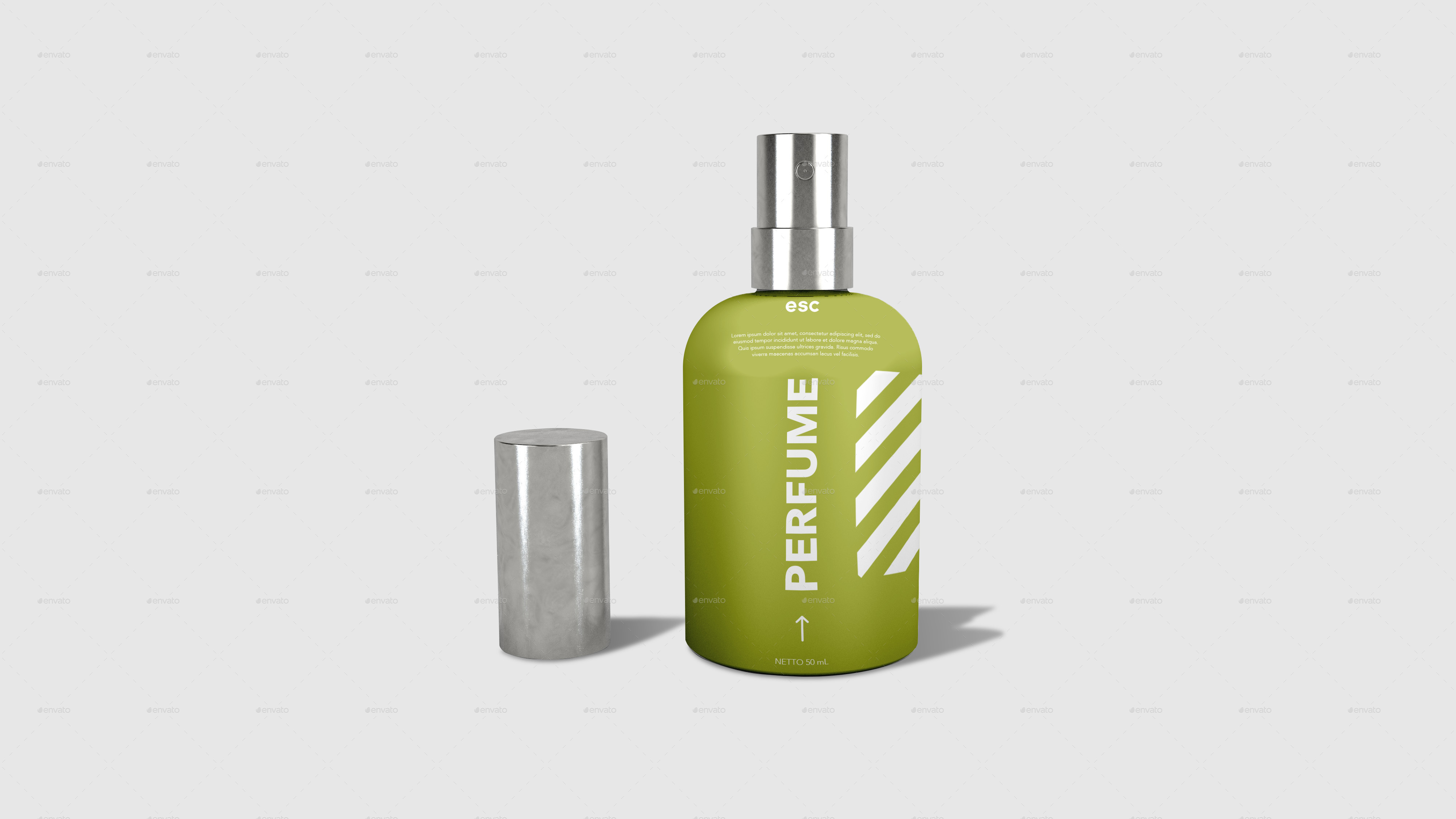 Spray Perfume Bottle Mockup 50 mL, Graphics | GraphicRiver
