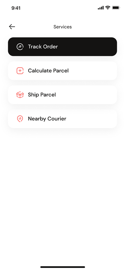 Fast - Courier Flutter App Ui Template(Figma Included) by dokkanagency