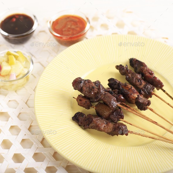 Sate Maranggi Purwakarta, One of Indonesian Style Beef or Lamb Satay ...