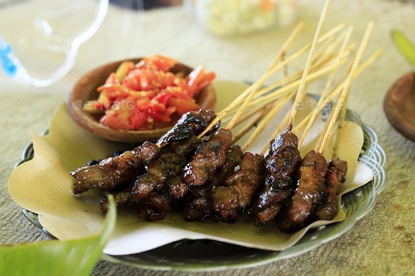 Sate Maranggi Purwakarta, One of Indonesian Style Beef or Lamb Satay ...