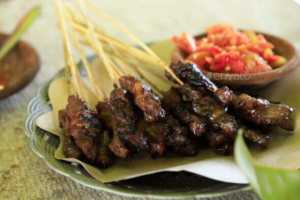 Sate Maranggi Purwakarta, One of Indonesian Style Beef or Lamb Satay ...