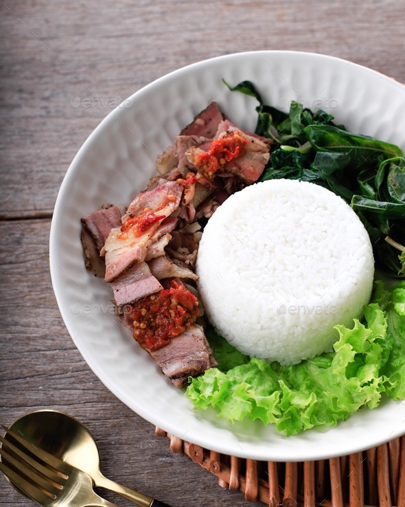 Se'i Sapi or Beef Sei is Indonesia Traditional Smoked Beef, Served with ...