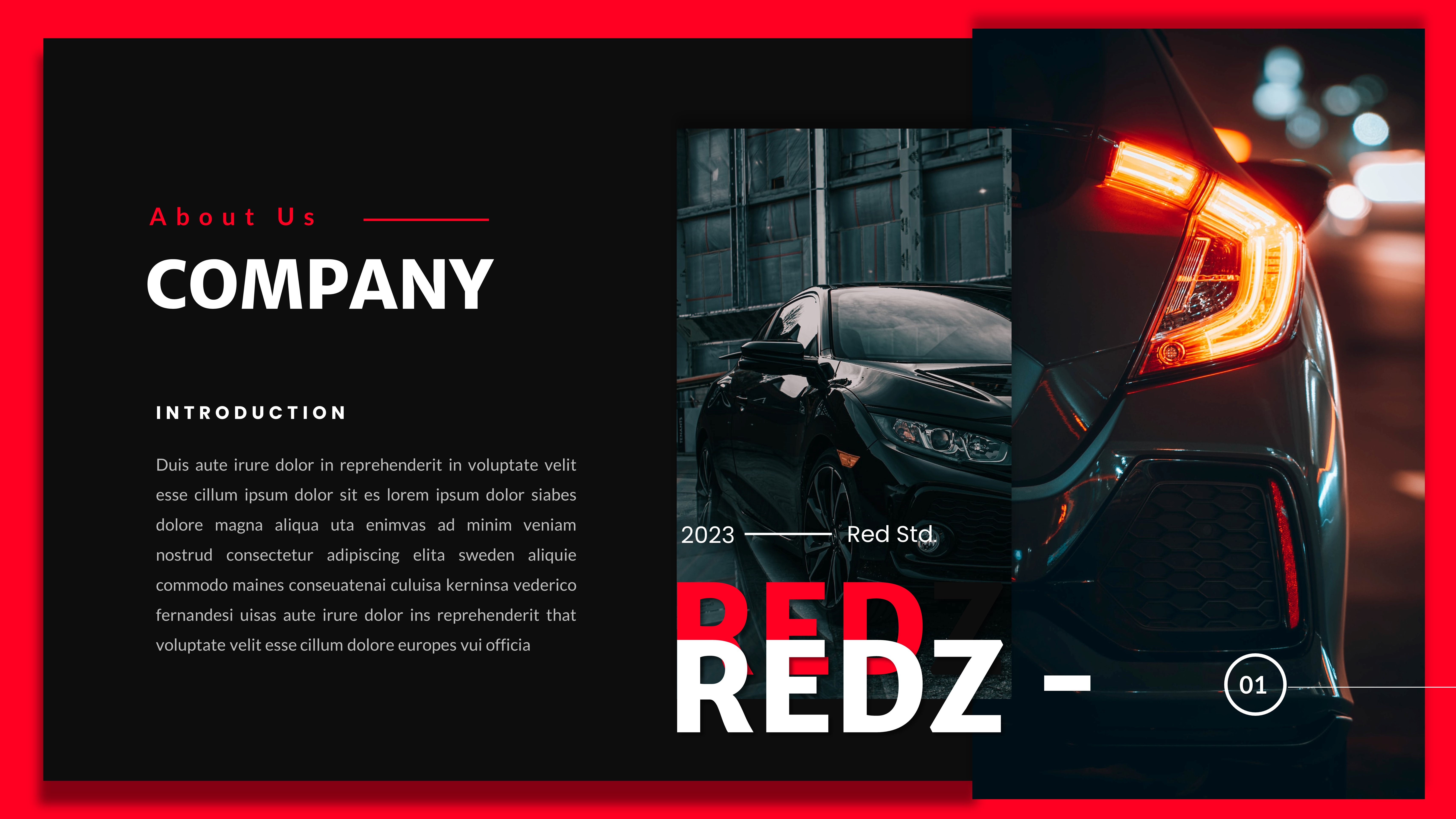 Redz – Creative Business Powerpoint Template, Presentation Templates