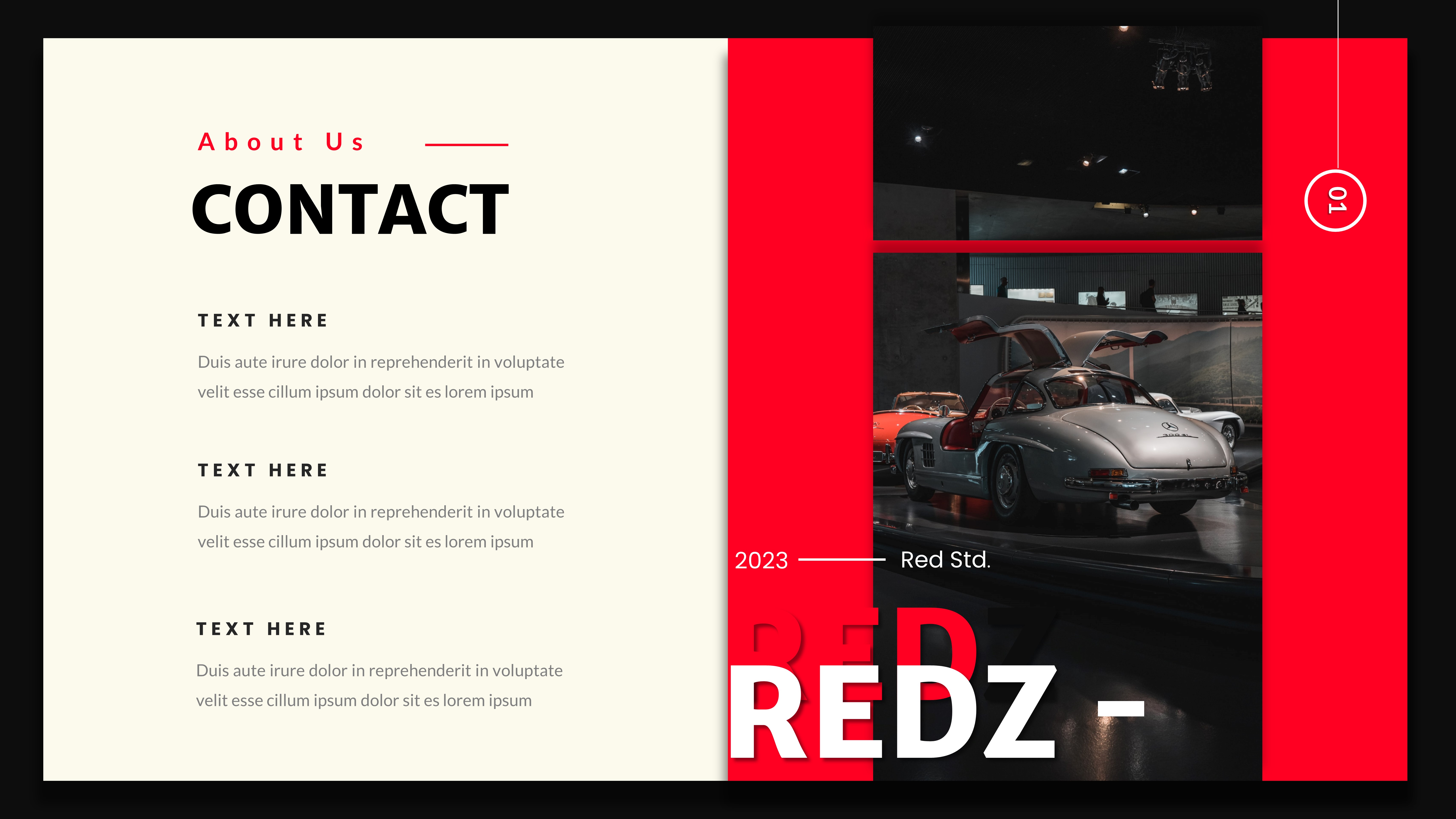Redz – Creative Business Powerpoint Template, Presentation Templates
