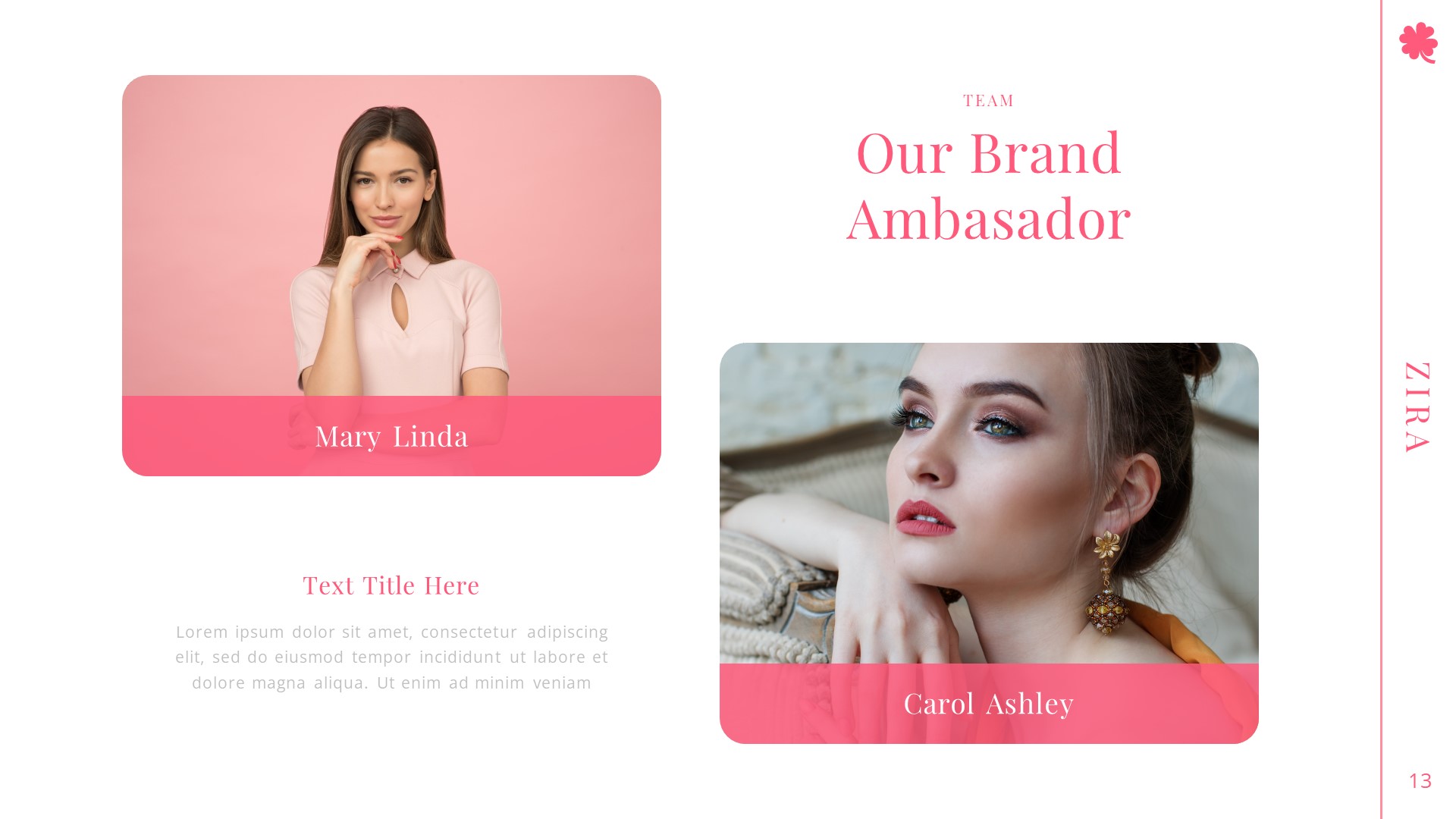 Zira – Beauty And Skincare Powerpoint Template, Presentation Templates
