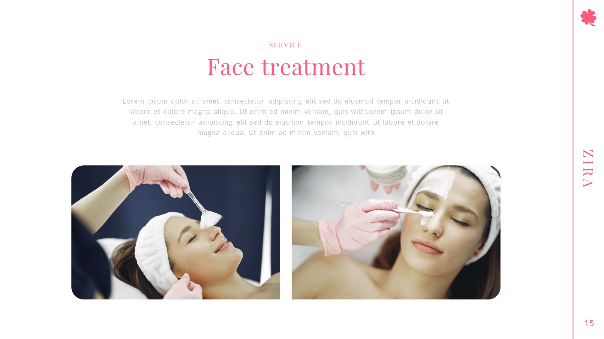 Zira – Beauty And Skincare Powerpoint Template, Presentation Templates