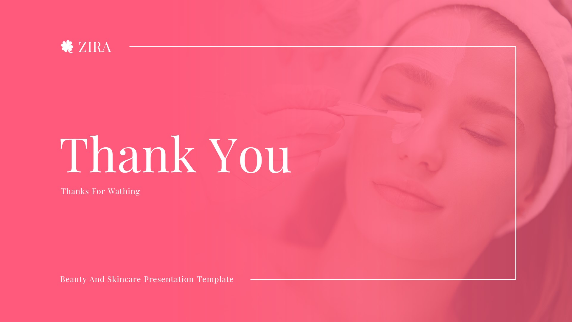 Zira – Beauty And Skincare Powerpoint Template, Presentation Templates