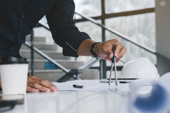 Architect engineer contractor design working drawing sketch plan ...