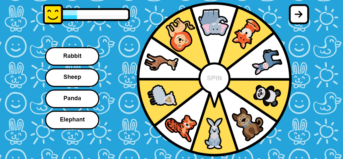 Animals Wheel | Educational Game | Html5 Game | Construct 2/3 by ...