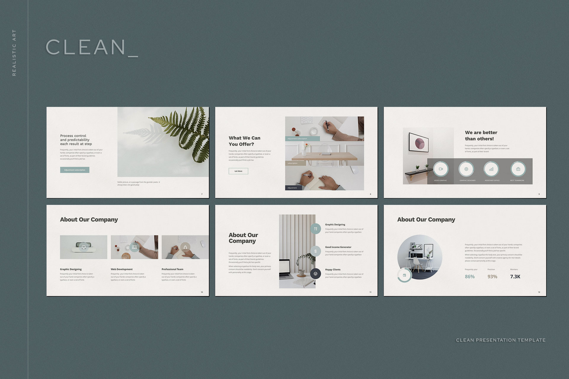 Clean Creative Powerpoint Presentation, Presentation Templates ...