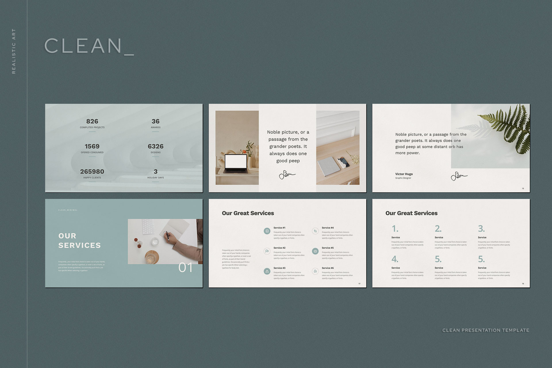 Clean Creative Powerpoint Presentation, Presentation Templates ...