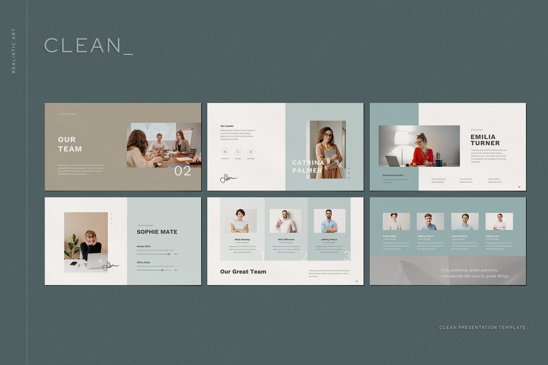 Clean Creative Powerpoint Presentation, Presentation Templates ...
