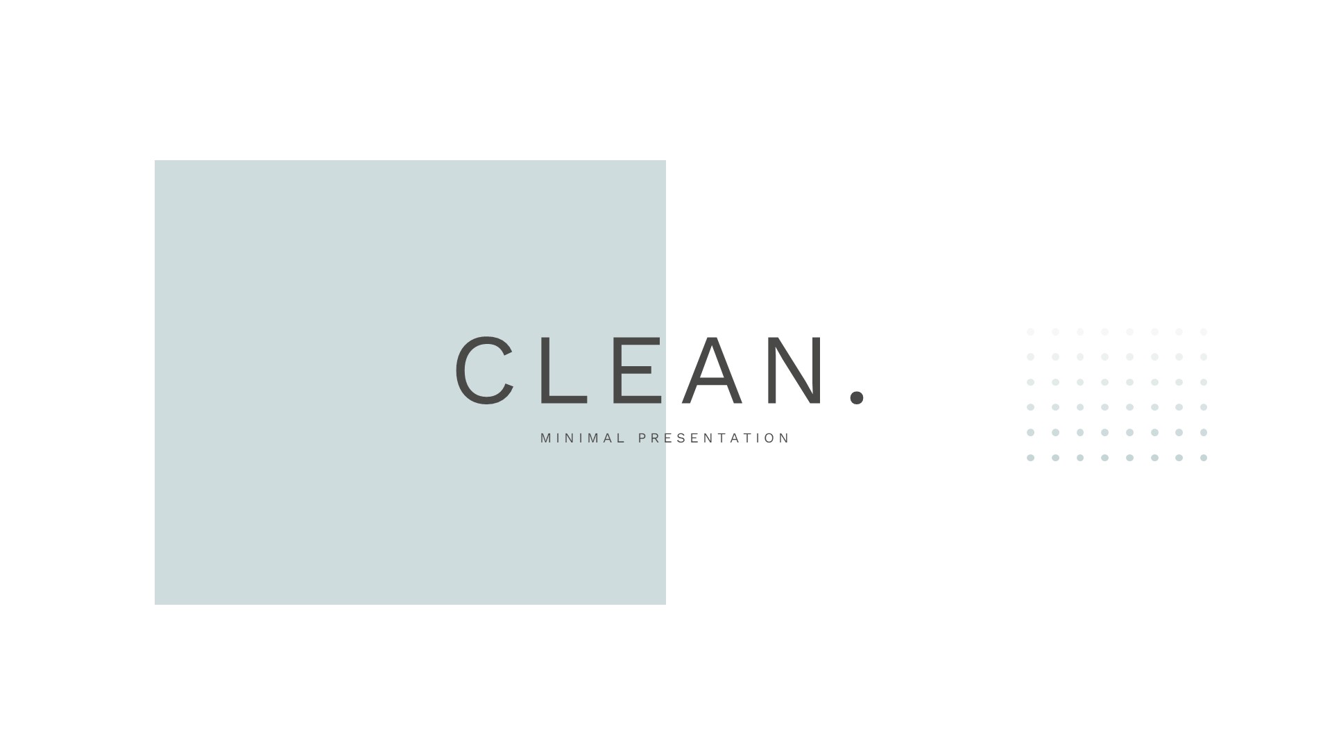 Clean Creative Powerpoint Presentation, Presentation Templates ...