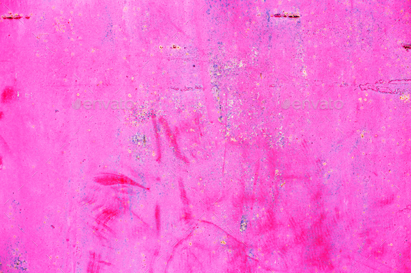 Rusty pink metal abstract background. Texture of an old plate with ...