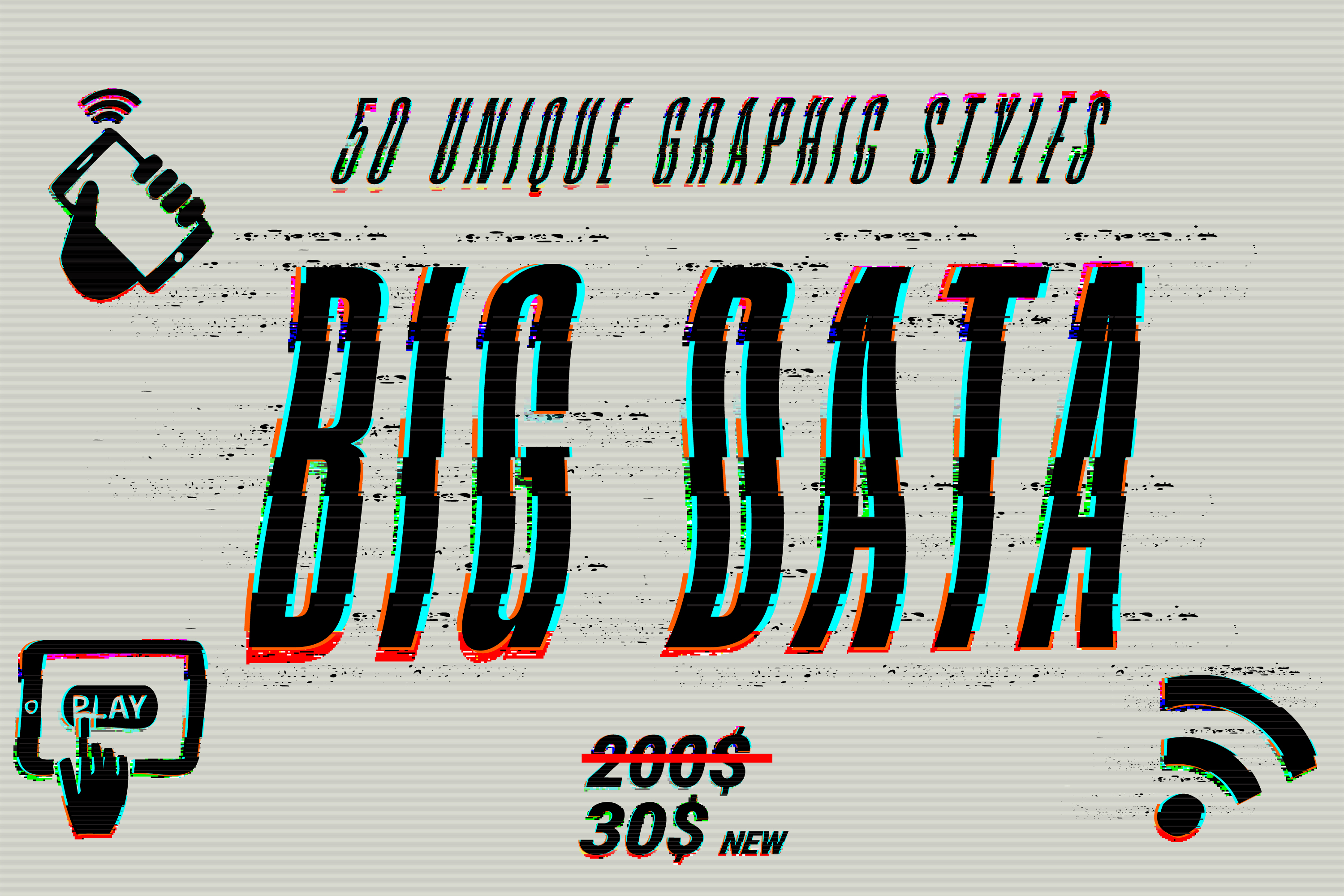 Amazing 50 Text Effects For Graphic Design Projects N37, Add-ons ...