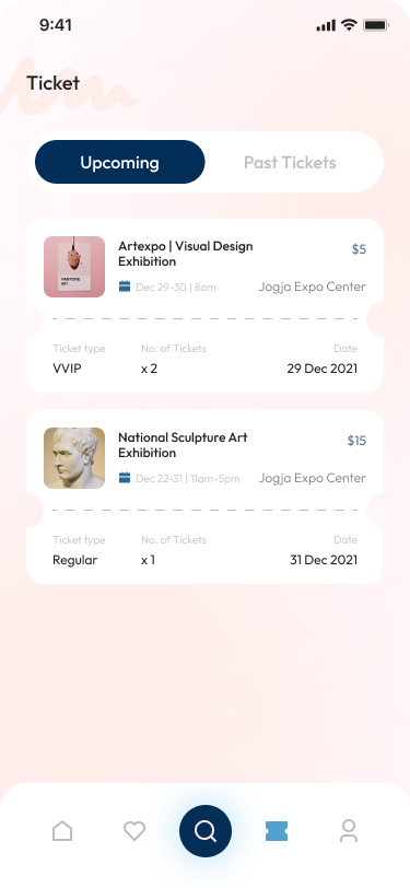 Evento - Event Booking Flutter App Ui Template(Figma Included) by dokkanagency