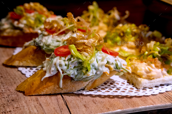 Tapas on the bar counter Stock Photo by fotoimagen | PhotoDune