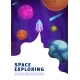 Space Landing Page Galaxy Exploring Vector Poster, Vectors | GraphicRiver
