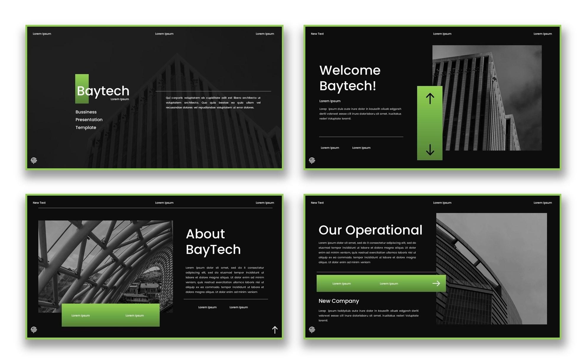 Baytech - PowerPoint Business Template, Presentation Templates ...
