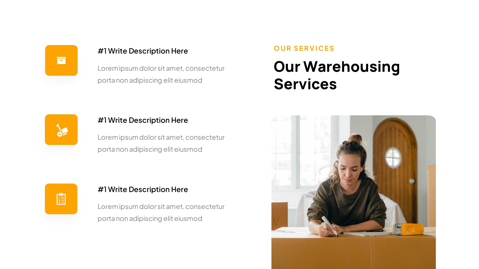 Logipack - Logistics & Shipping PowerPoint Template, Presentation Templates