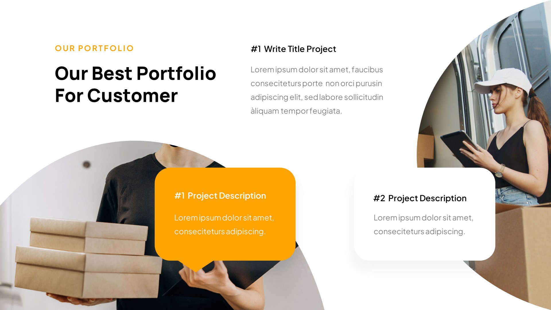 Logipack - Logistics & Shipping PowerPoint Template, Presentation Templates