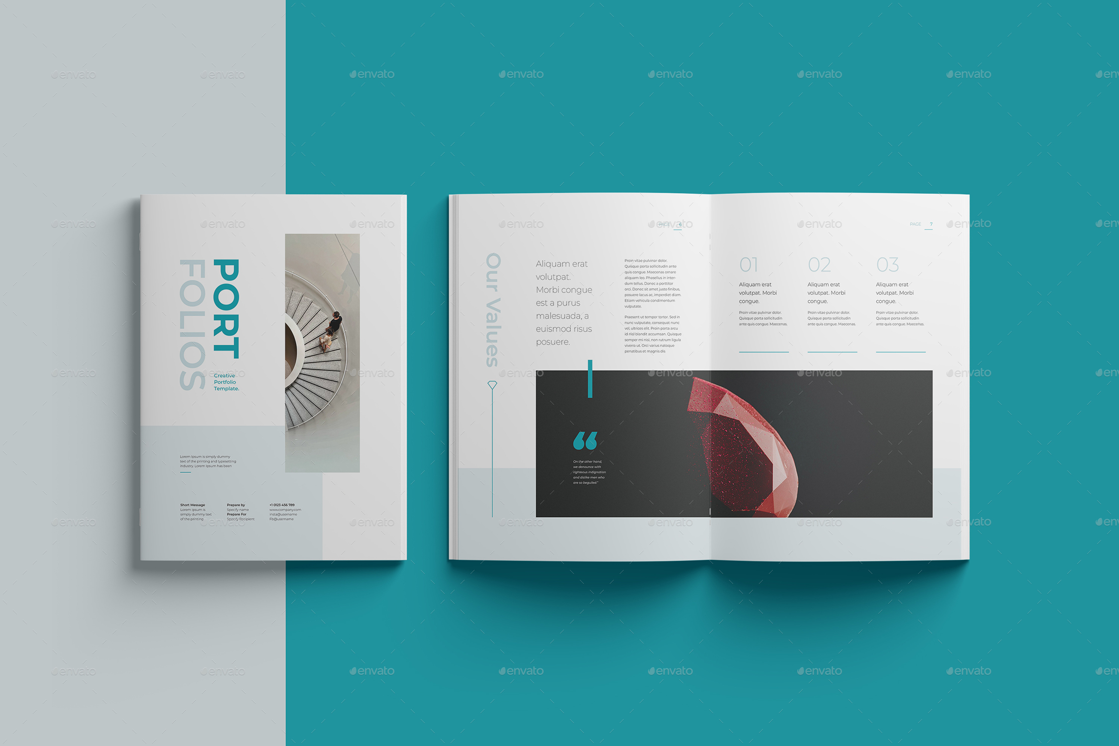 Portfolio, Print Templates | GraphicRiver
