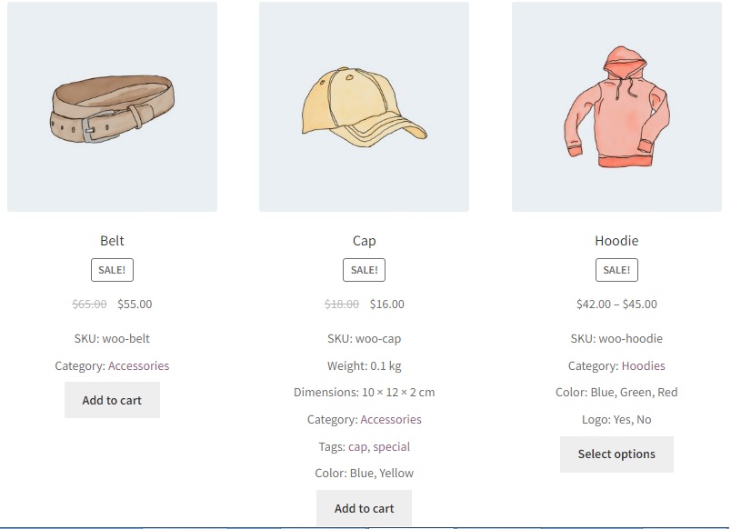 Woocommerce Product Details In Product Loop By Wpxqw Codecanyon