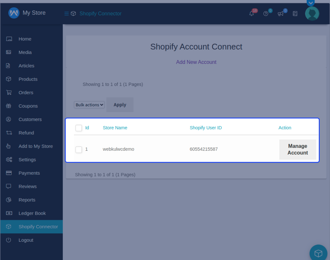 WooCommerce WCFM Marketplace Shopify Connector by webkul | CodeCanyon