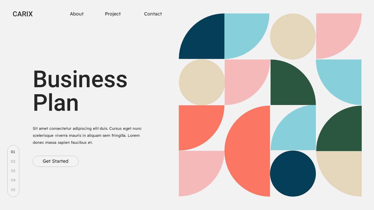 CARIX - Creative Business Plan Presentation Template, Presentation ...