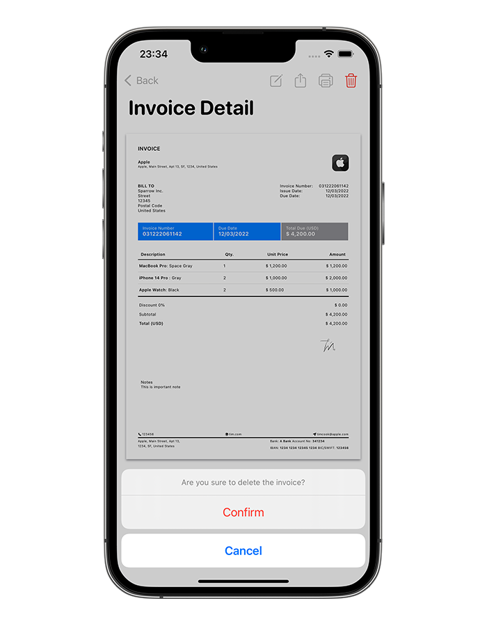 Pro Invoice Maker - SwiftUI iOS Full Application by pavlistudio | CodeCanyon
