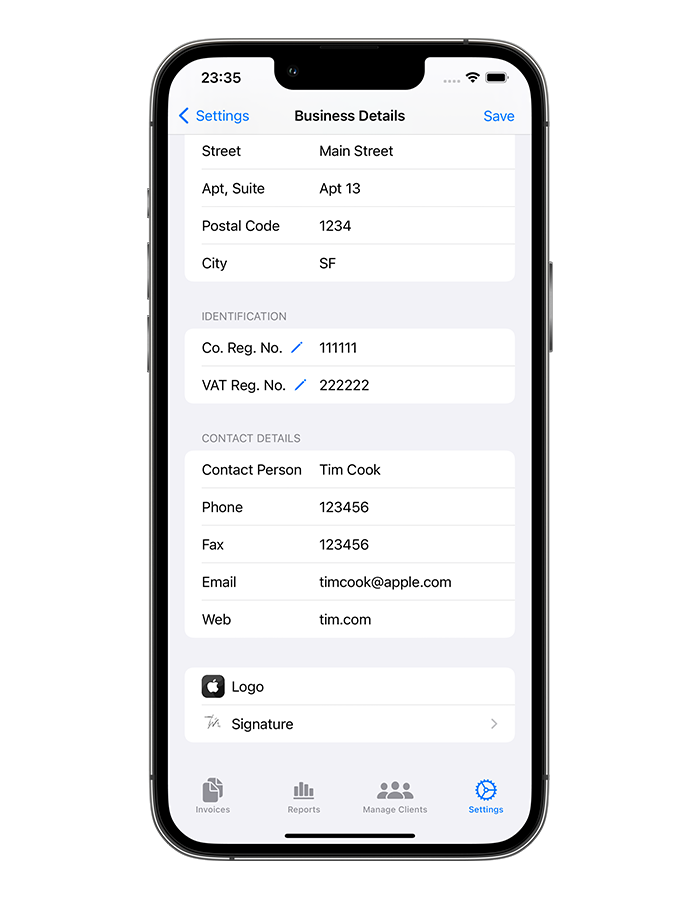 Pro Invoice Maker - SwiftUI iOS Full Application by pavlistudio | CodeCanyon
